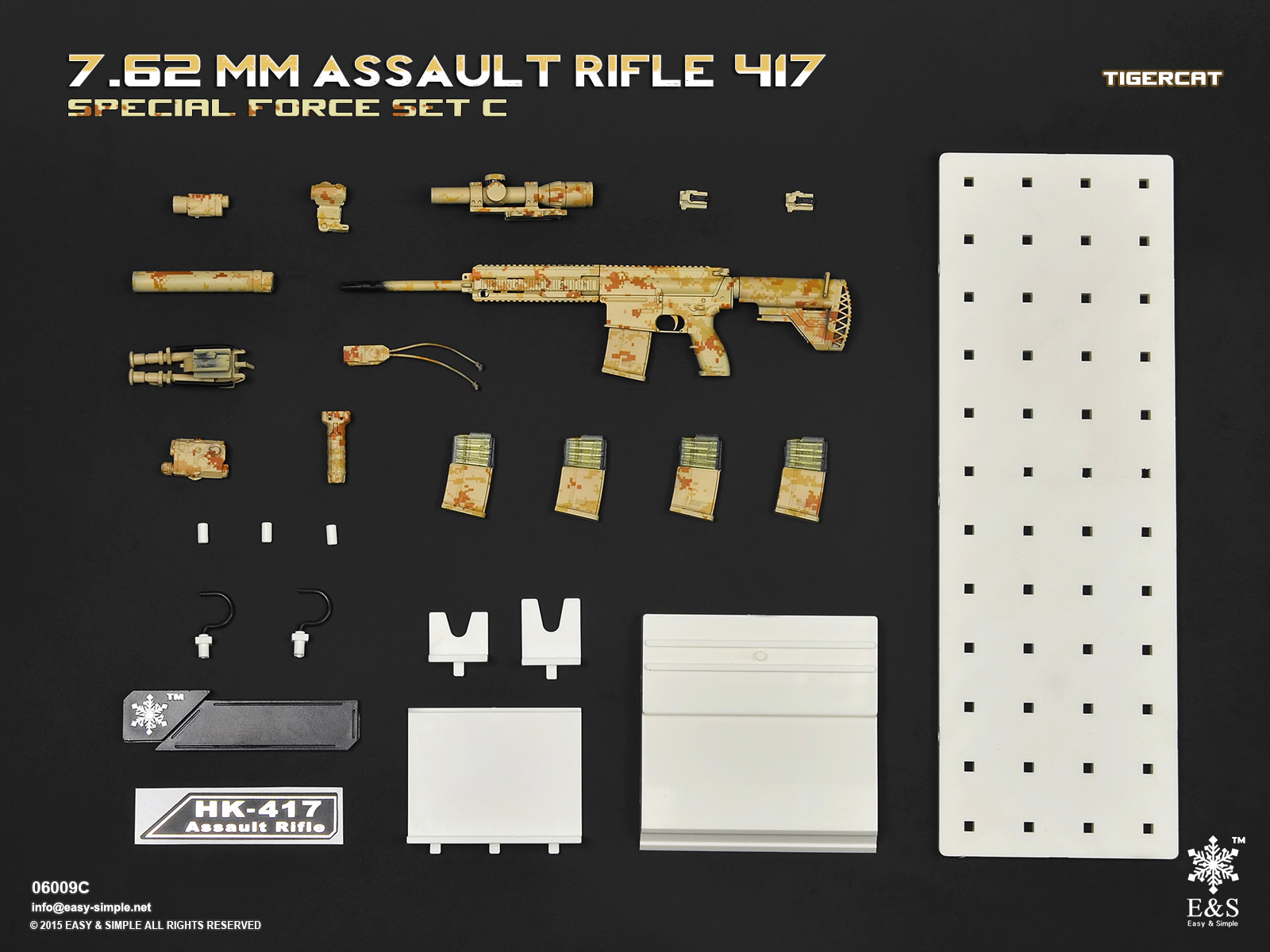 Easy&Simple 06009 7.62mm Assault Rifle 417