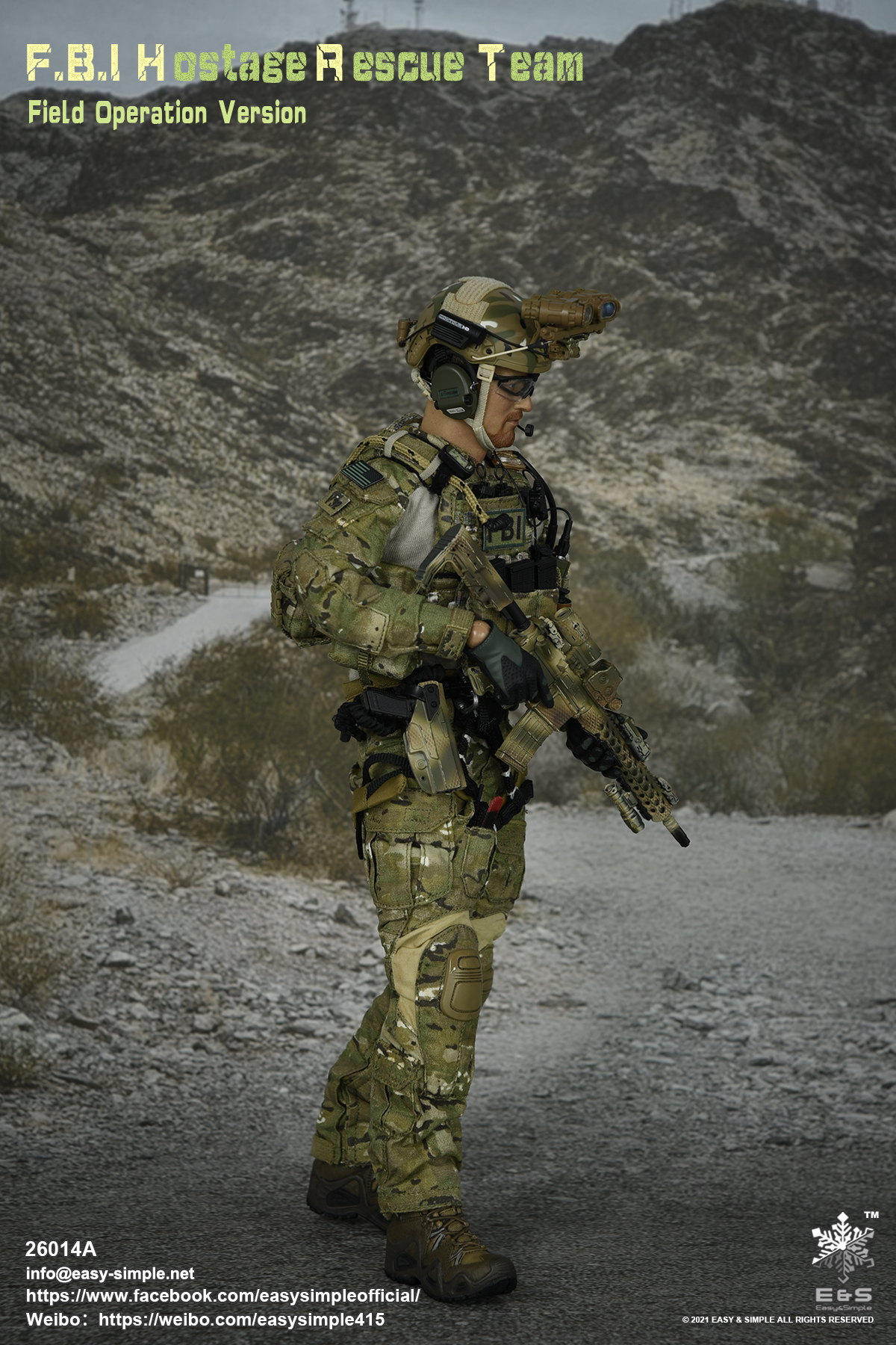 Easy&Simple 26014 FBI Hostage Rescue Team