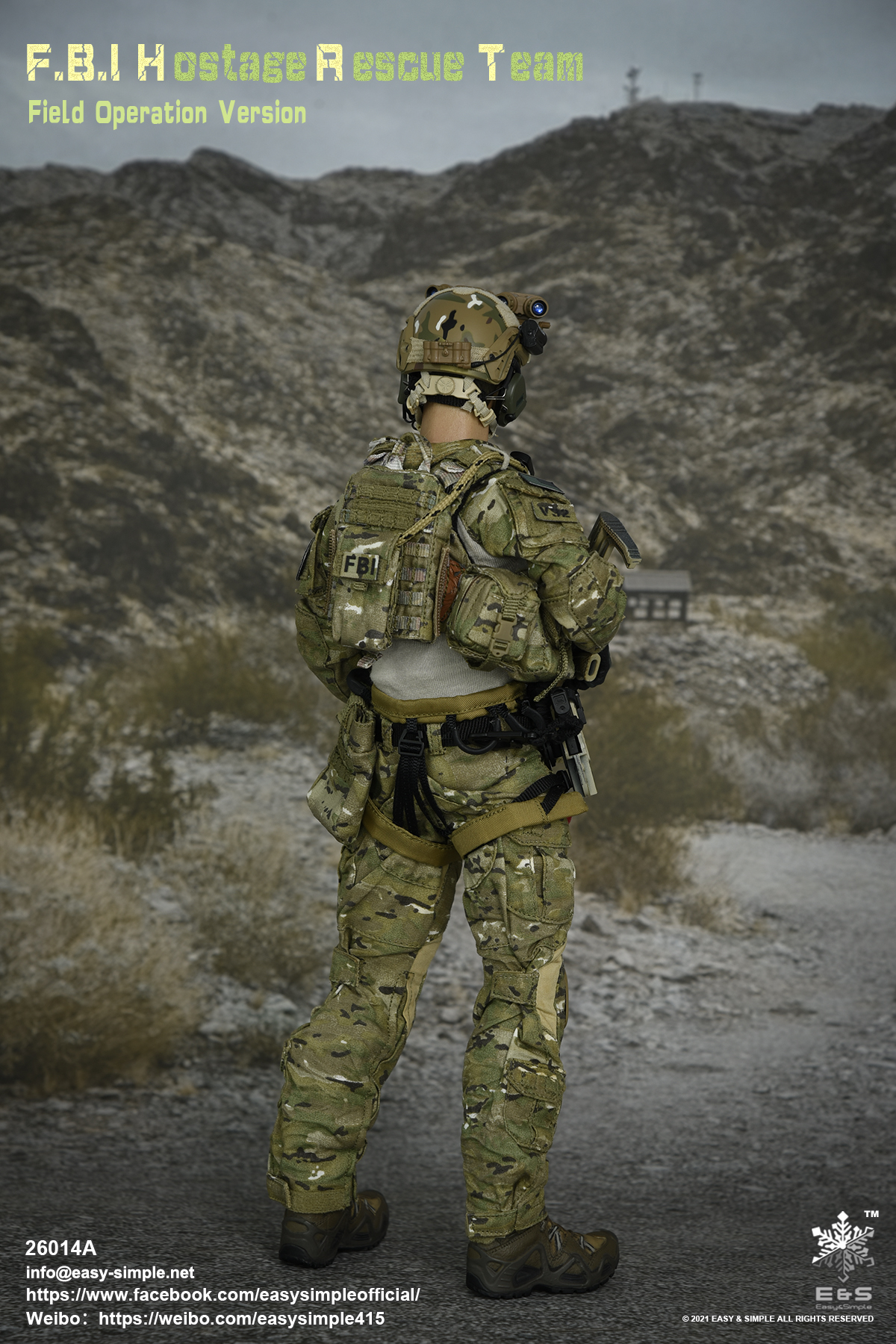 Easy&Simple 26014 FBI Hostage Rescue Team