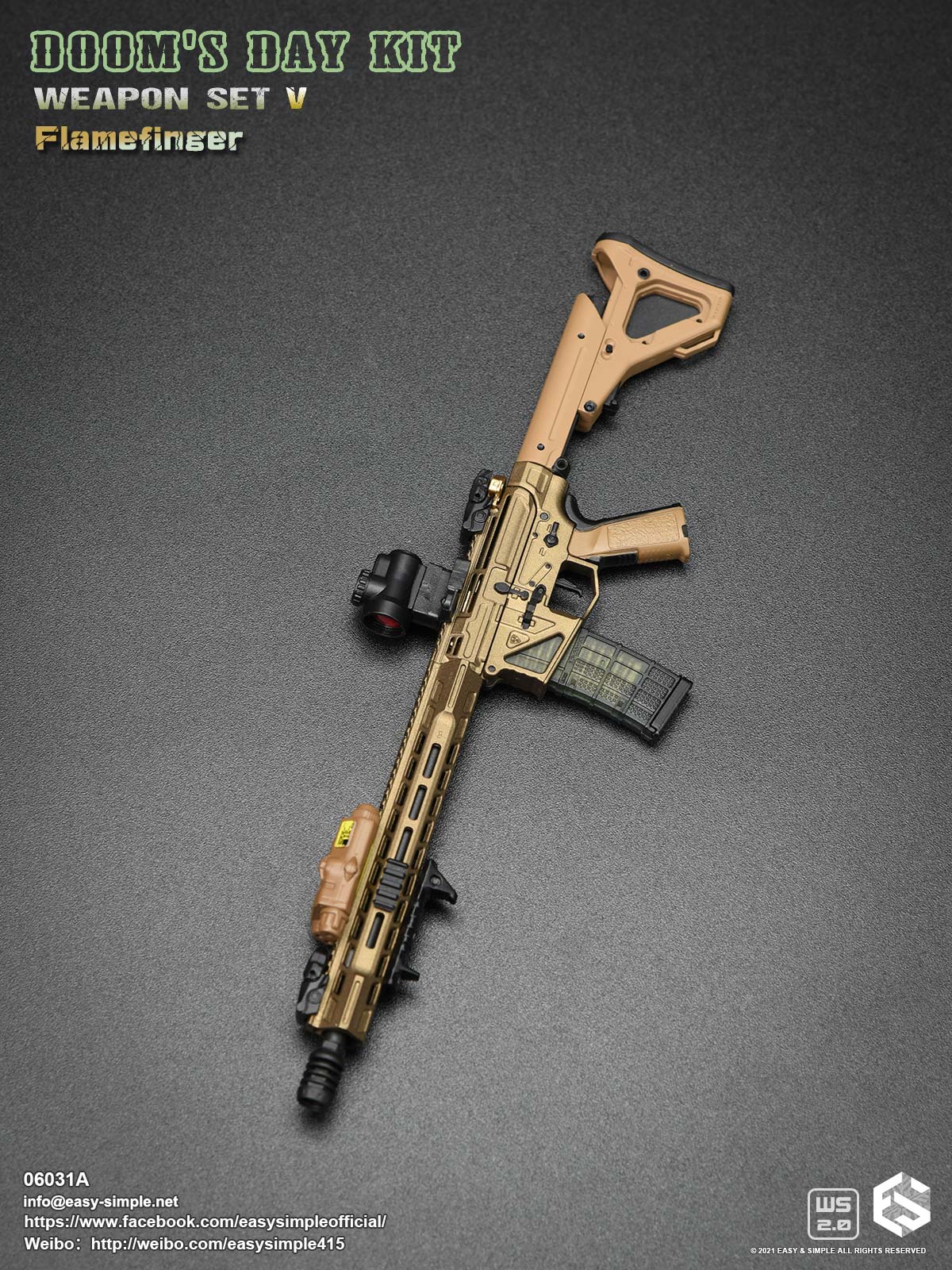 Easy&Simple 06031 DOOM'S DAY KIT WEAPON SET V,Weapon Set