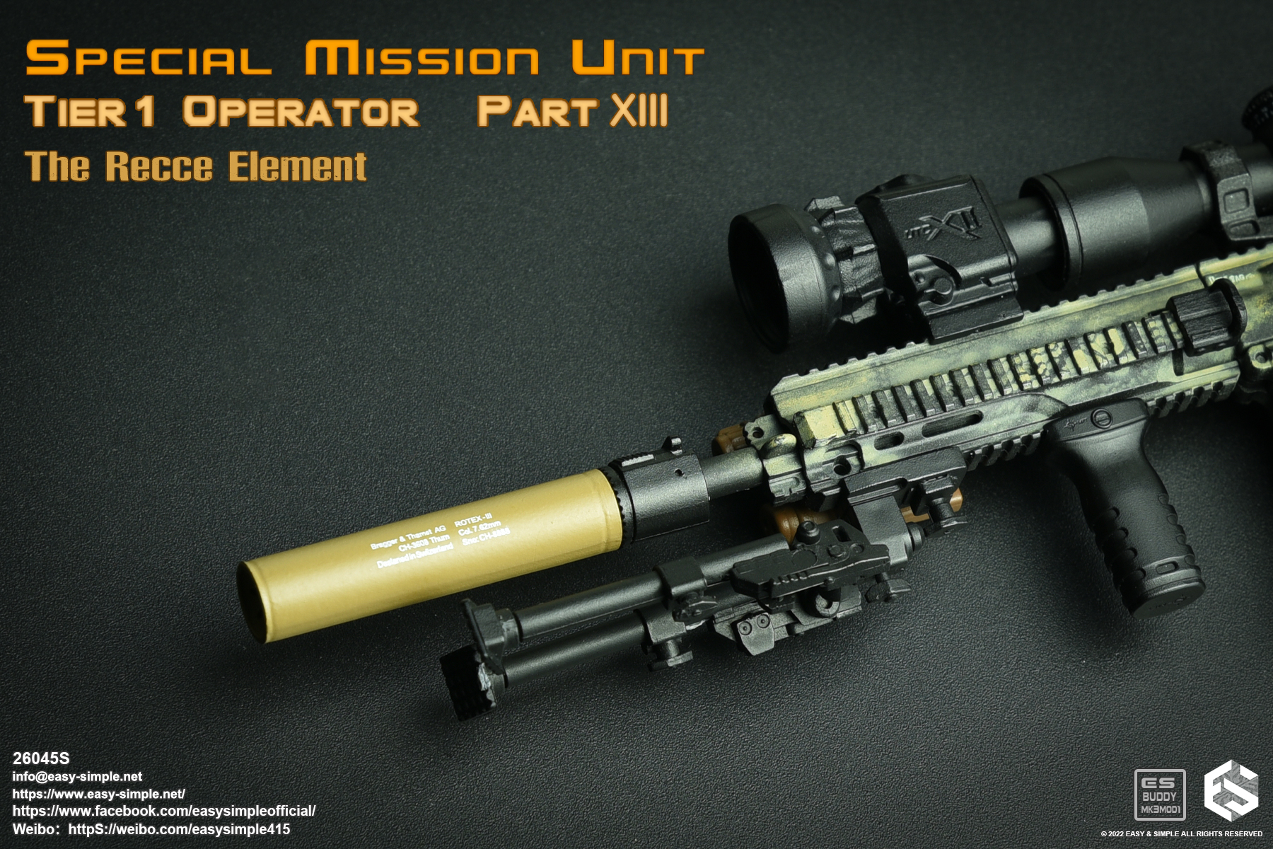 Easy&Simple 26045S SMU Tier1 Operator Part XIII The Recce Element,Boxed ...