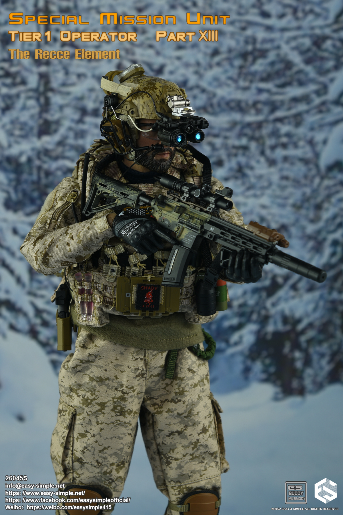 Easy&Simple 26045S SMU Tier1 Operator Part XIII The Recce Element,Boxed ...