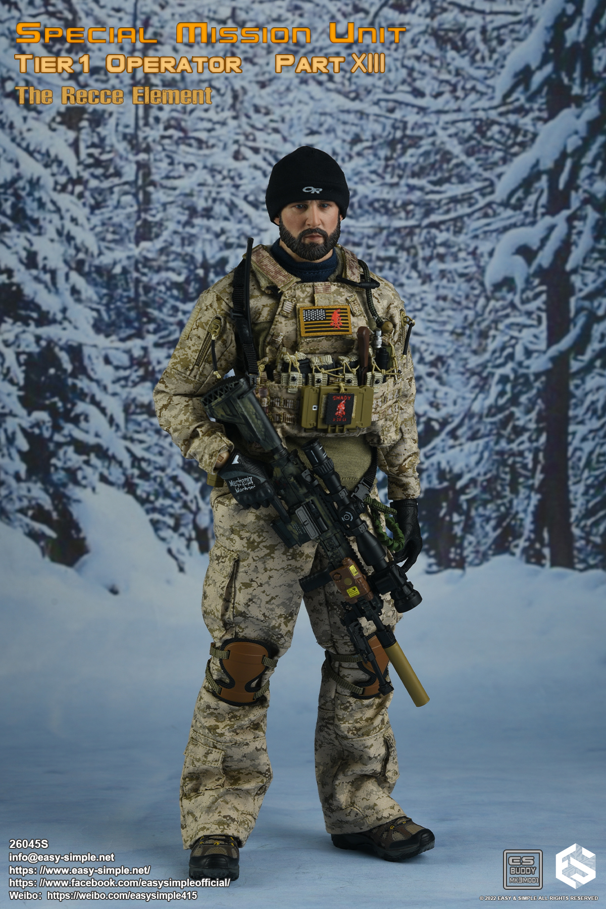 Easy&Simple 26045S SMU Tier1 Operator Part XIII The Recce Element,Boxed ...