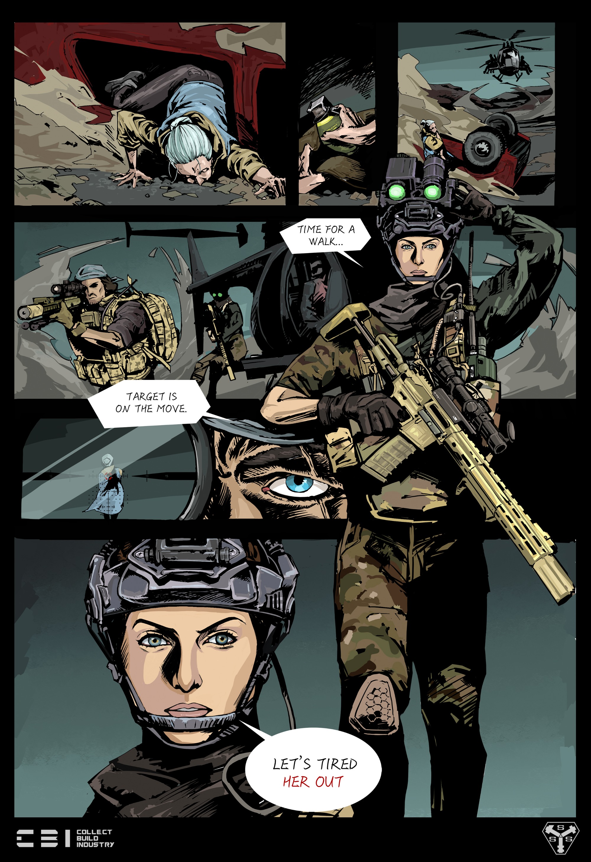 CBI x Easy&Simple 27004 Task Force 58 CPO Erica Storm,CBI