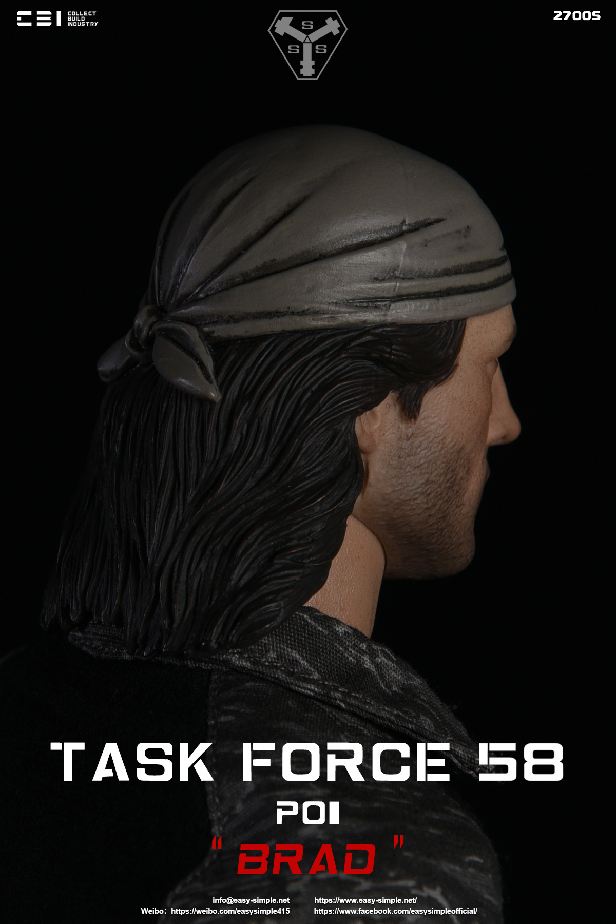 CBI x Easy&Simple 27005 Task Force 58 PO1 Brad,CBI