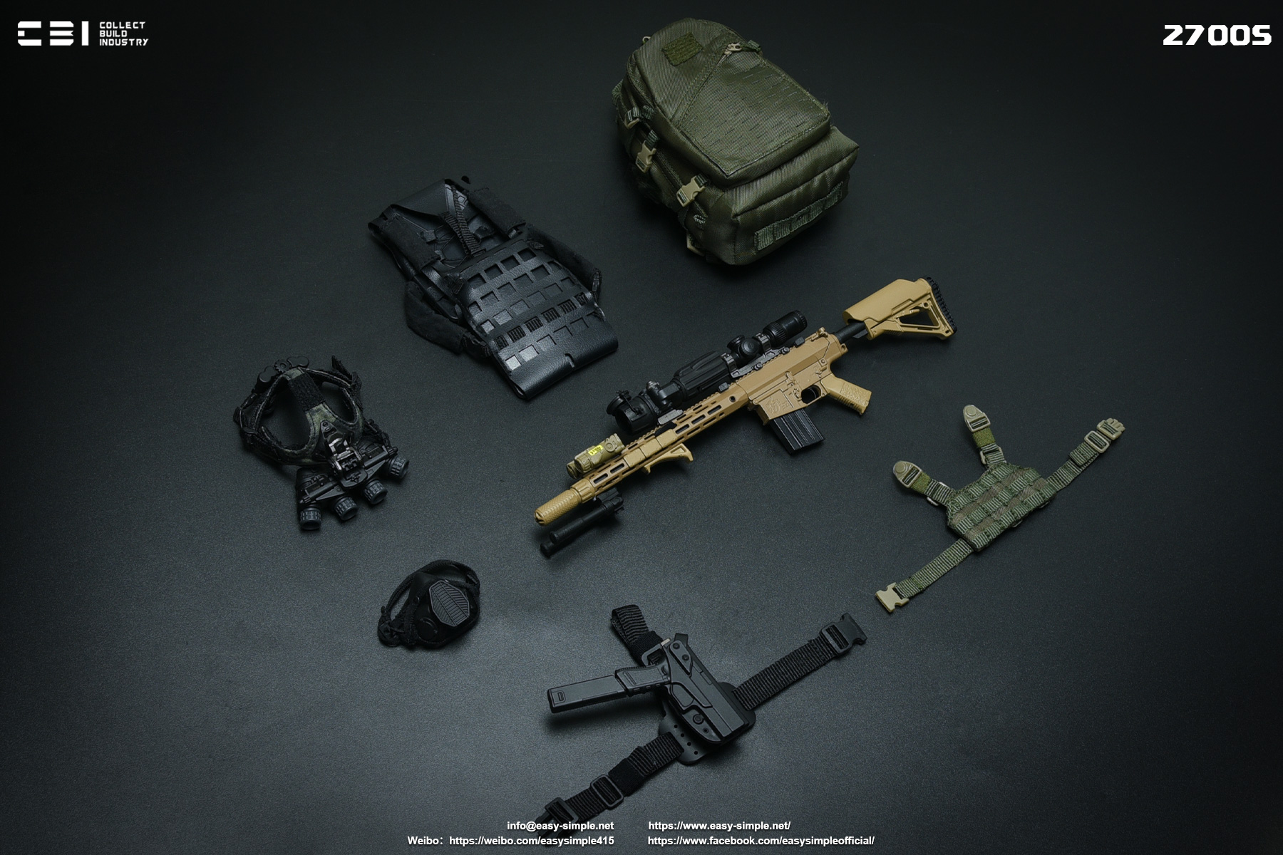 CBI x Easy&Simple 27005 Task Force 58 PO1 Brad,CBI