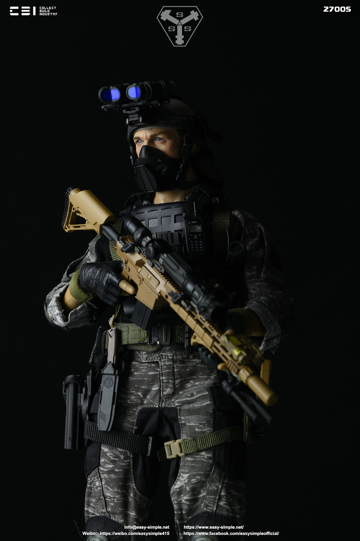 CBI x Easy&Simple 27005 Task Force 58 PO1 Brad,CBI